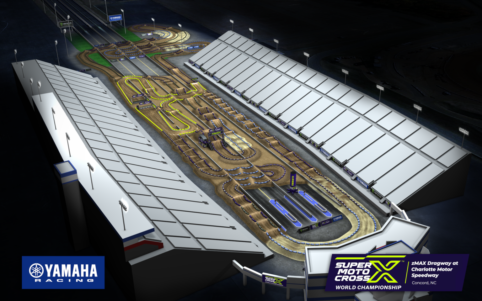 2025 SMX Track Maps | SuperMotocross