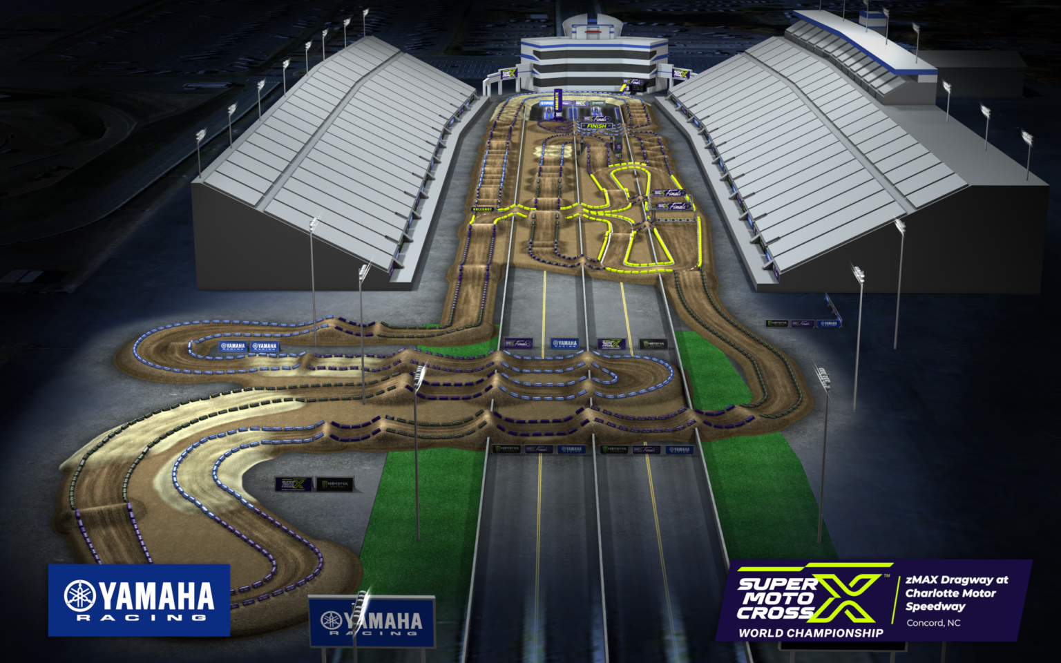 2025 SMX Track Maps | SuperMotocross