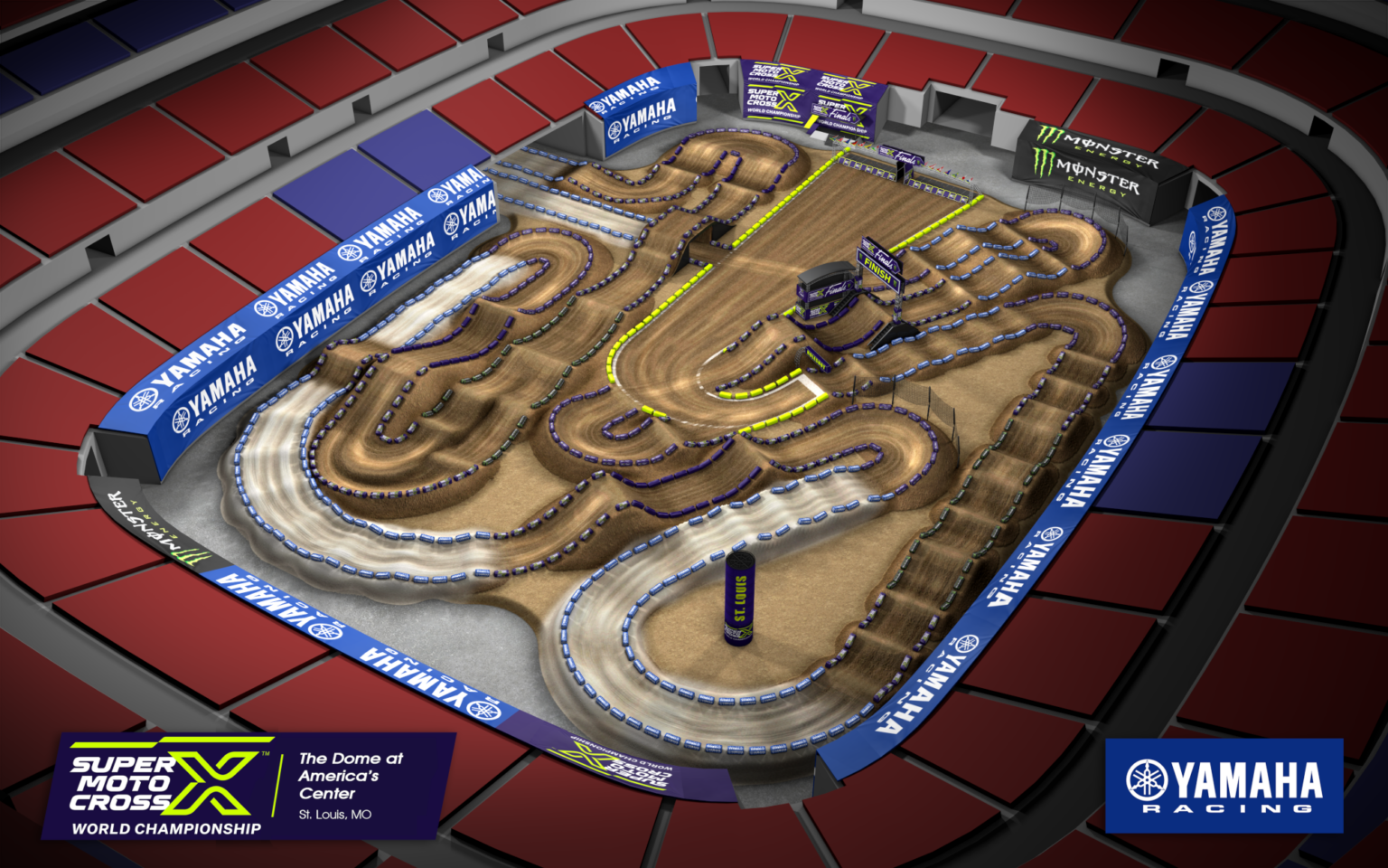 2025 SMX Track Maps | SuperMotocross