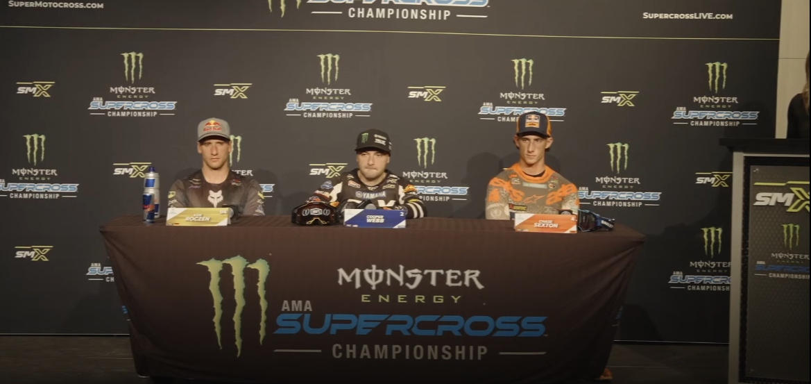 Press Conference Round 7 – Arlington | SuperMotocross