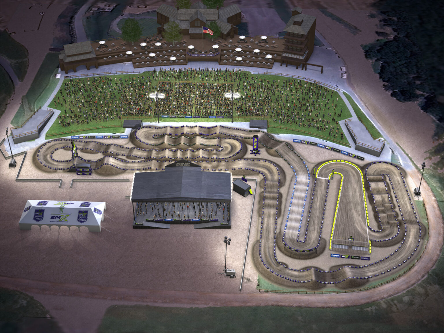 2026 SMX Track Maps | SuperMotocross