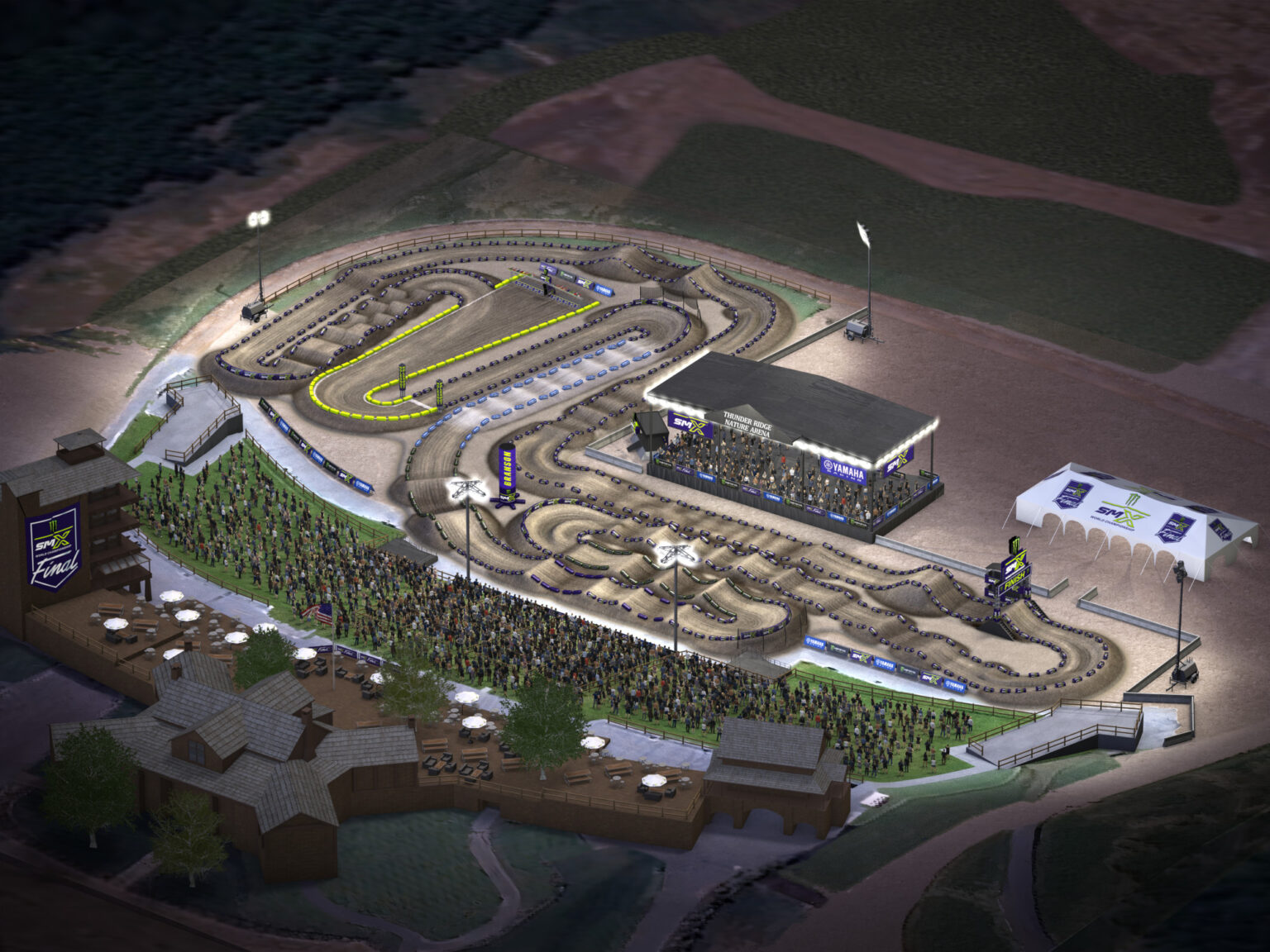2026 SMX Track Maps | SuperMotocross