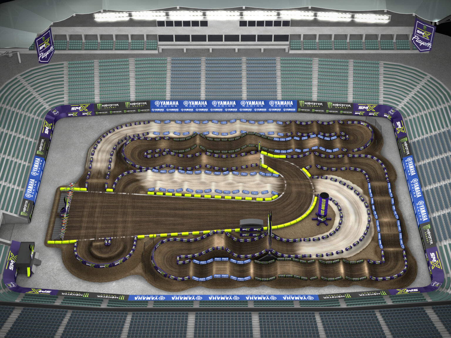 2026 SMX Track Maps | SuperMotocross